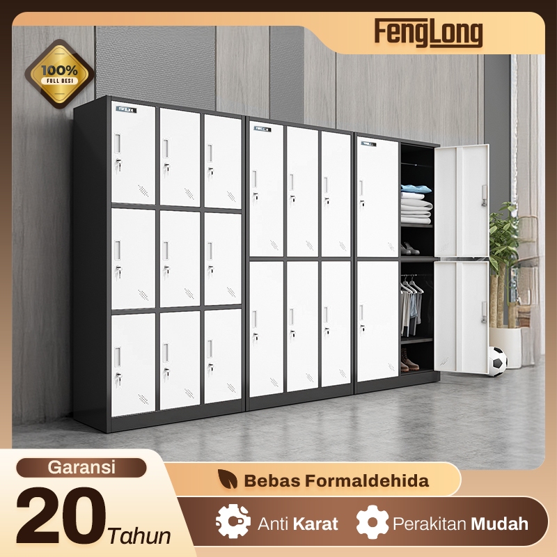 Jual FENG LONG LEMARI LOKER BESI LOKER KARYAWAN LOKER KABINET LOKER ...