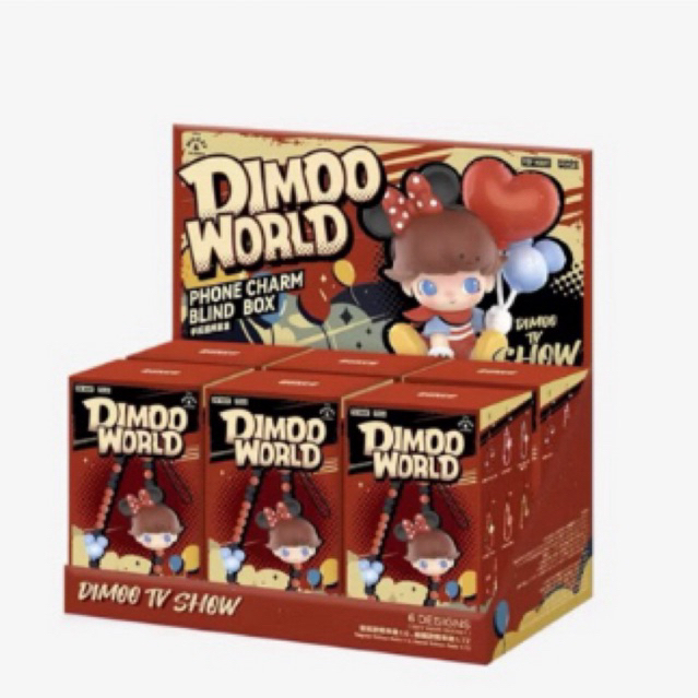 Jual POP MART DIMOO WORLD x DISNEY Series - Phone Charm Blind Box ...