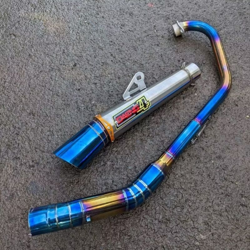 Jual Daeng Sai4 Conical exhaust 1set pipe tmx 125 155pinoy skygo 125 ...