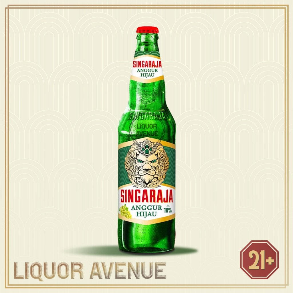 Jual SINGARAJA Anggur Hijau Quart Botol 620ml | Shopee Indonesia