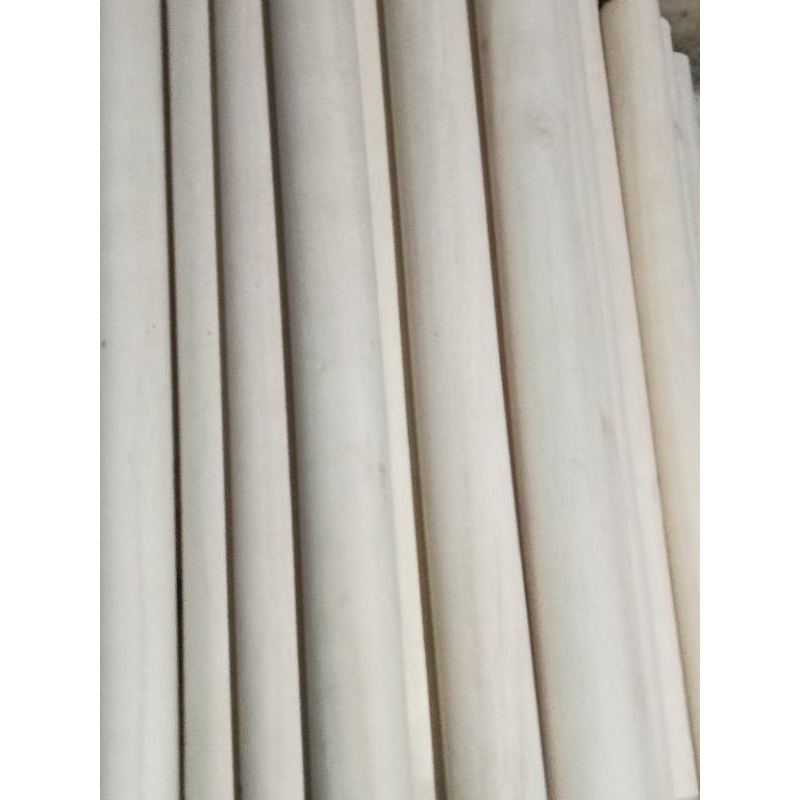 Jual dowel kayu bulat 2,2 cm panjang 1 mtr kayu gamelina dan pinus ...