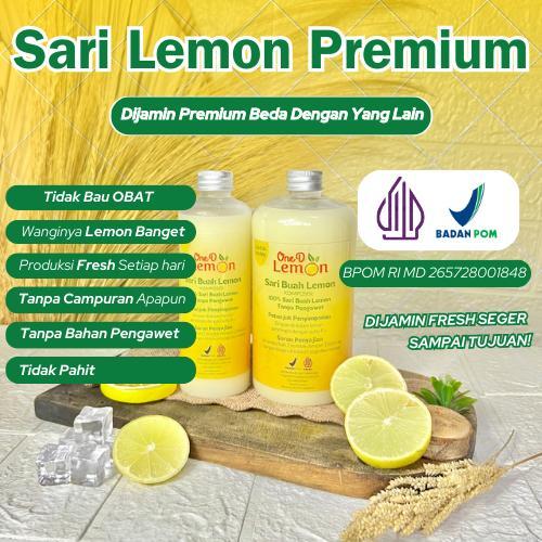 Jual OneD Paket 500 Ml dan 250 Ml Sari Lemon Premium Dijamin Fresh ...