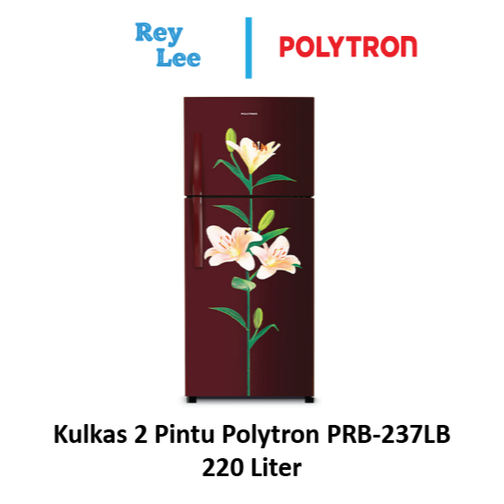 Jual Kulkas 2 Pintu Polytron PRB-237 220 Liter | Shopee Indonesia