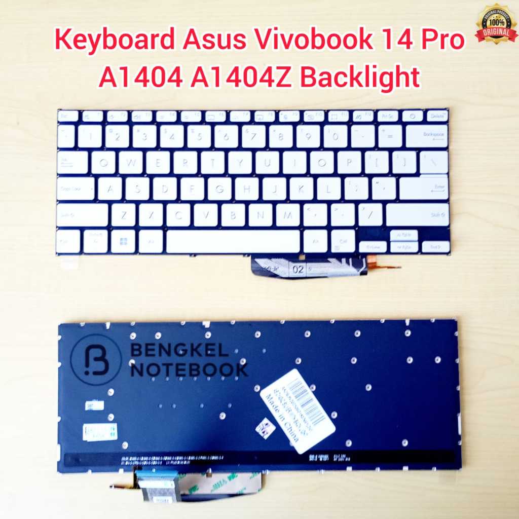 Jual Keyboard Asus Vivobook 14 Pro A1404 A1404V A1404VA A1404Z A1404ZA ...