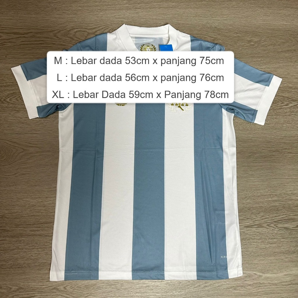 Jual JERSEY ARGEN ANNIV 50TH 2024 2025 | Shopee Indonesia