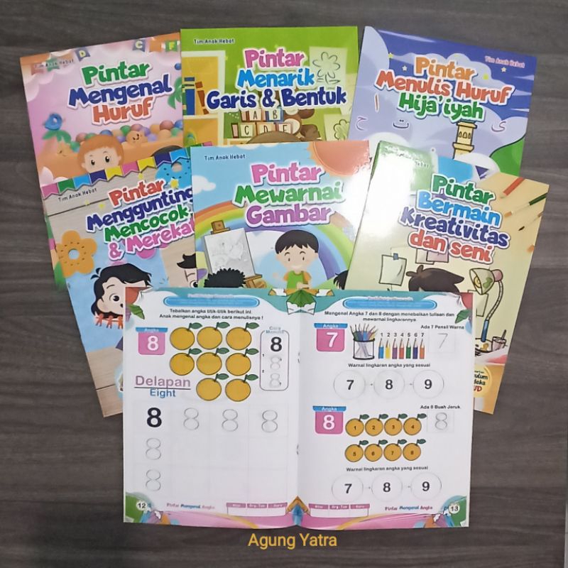 Jual Paket Buku PAUD / KB Usia 2-4 tahun Kurikulum Merdeka - 7 Buku | Shopee Indonesia