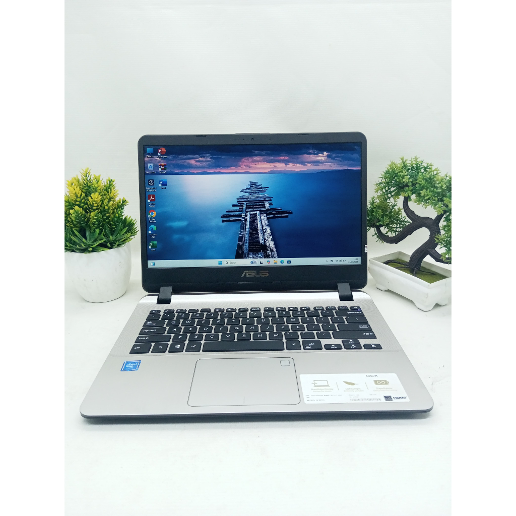 Jual LAPTOP ASUS A407, FULLSET | Shopee Indonesia