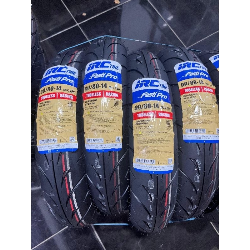 Jual IRC Ban Racing Fasti 2 dan Fasti pro Ring 14 90/80 Tubless soft ...