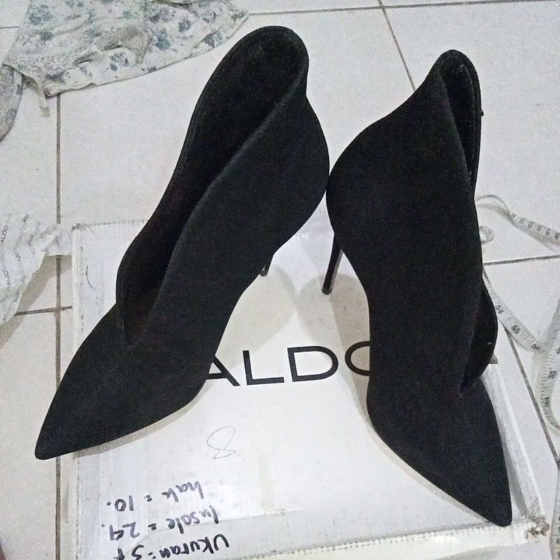 Jual sepatu heels original aldo ukuran 37 insole 24 (produk sesuai ...