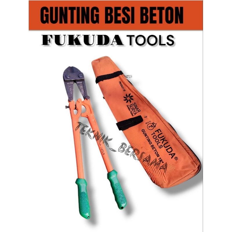 Jual Gunting Besi Beton Rantai 48"inch FUKUDA Bolt Cutter Gunting Besi ...
