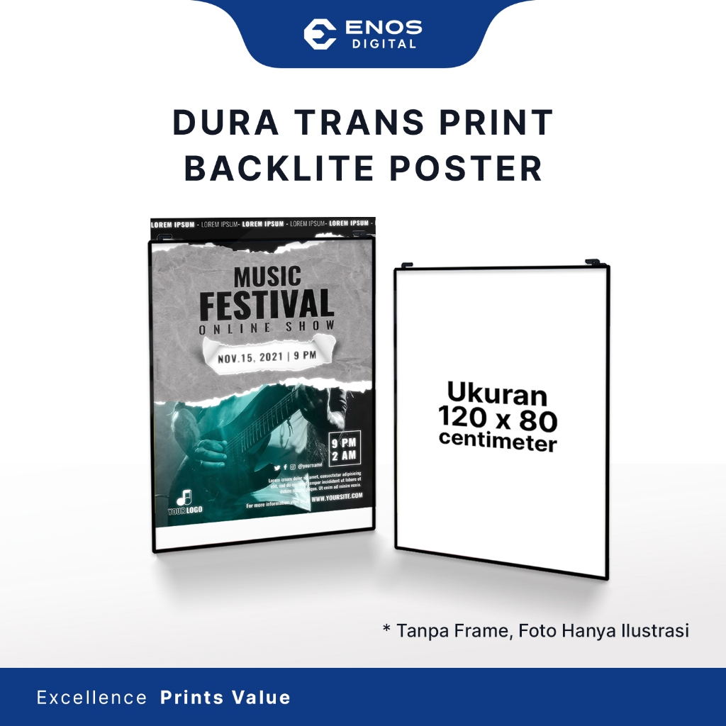 Jual CUSTOM POSTER BACKLITE DURA TRANS PRINT UV 120 x 80 - CETAK ...