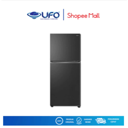 Jual Aqua Kulkas 2 Pintu Non Inverter Metal Door 185 Liter AQR-DTM245CBP(DS) | Shopee Indonesia