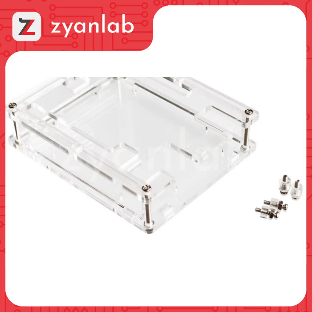Jual Acrylic Case Arduino UNO R3 Transparent box | Shopee Indonesia