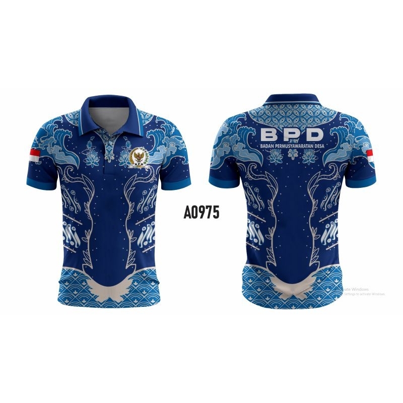 Jual Kaos Jersey Pemdes, Baju Pemerintah Desa, Baju BPD/ Badan ...