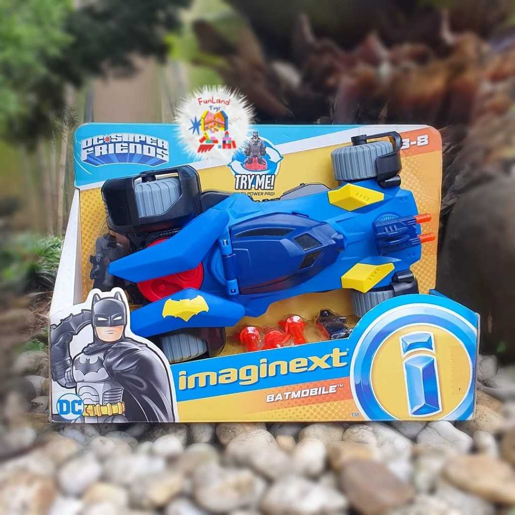Jual DC Super Friends Imaginext Batmobile | Shopee Indonesia