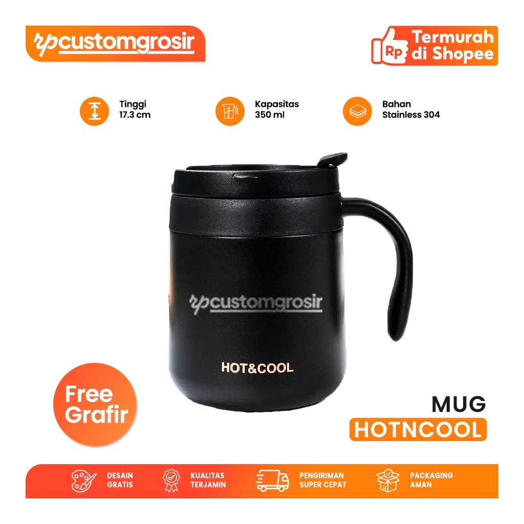 Jual TUMBLER CUSTOM GROSIR tumbler termos Mug 350ml + grafir cetak Nama ...