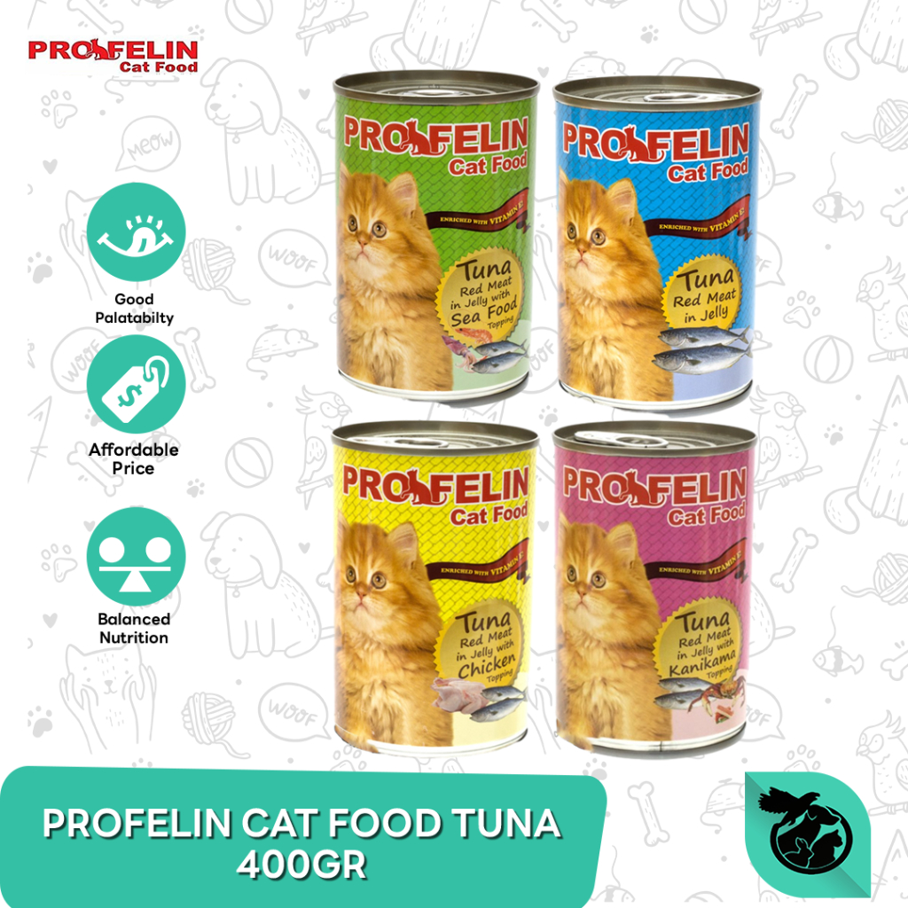 Jual Makanan Kucing Basah Profelin 400 gram Wet Food 400gr kaleng ...
