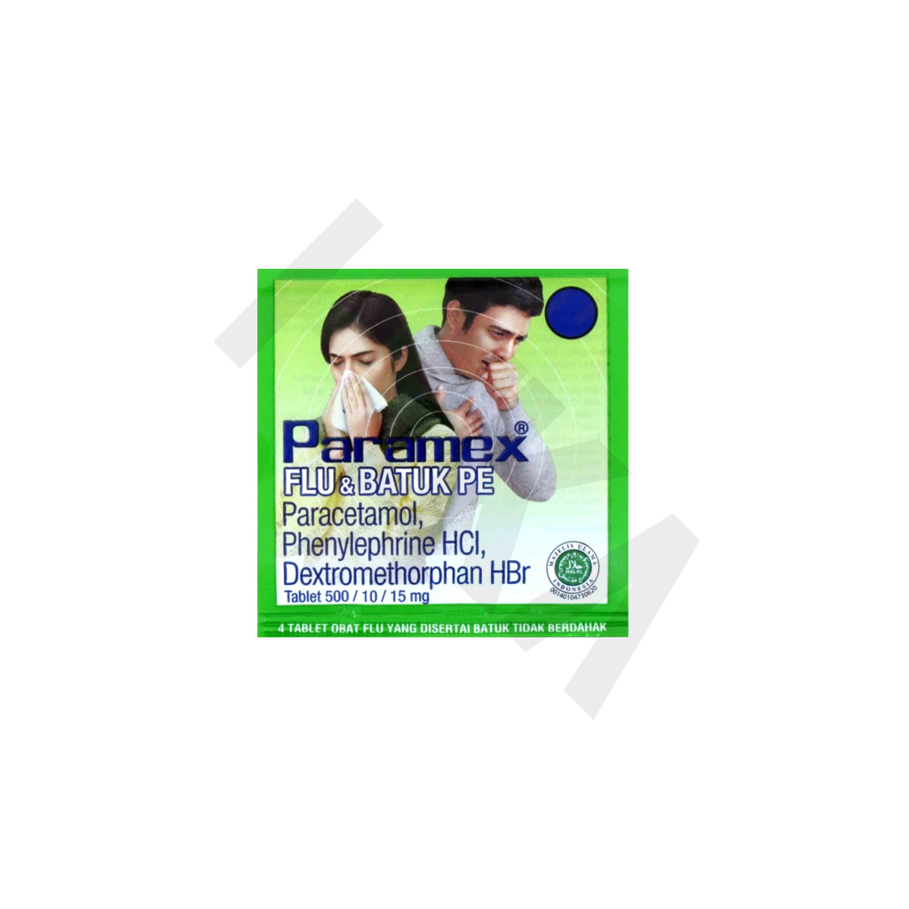 Jual Paramex Flu dan Batuk Tablet Strip isi 4 Tablet [Tembalang ...