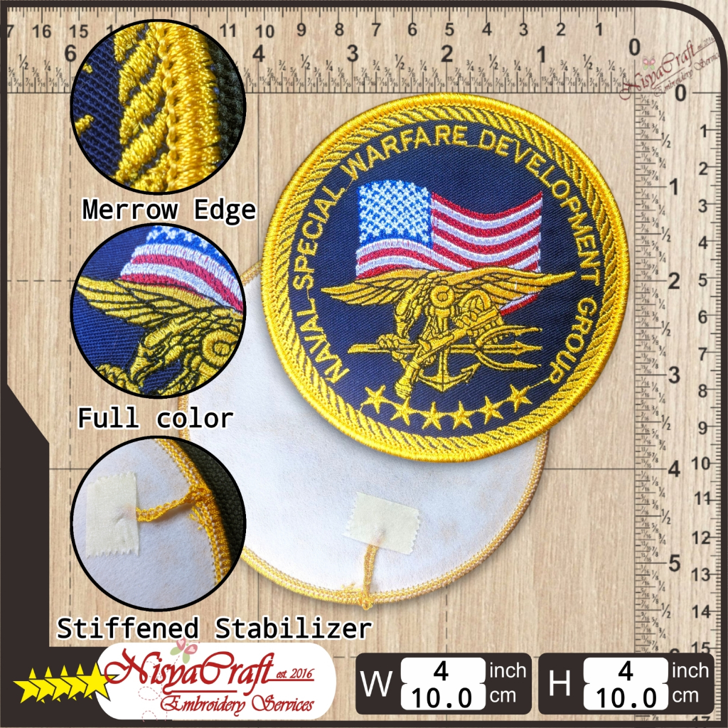 Jual NCEP0102-0021 US NAVY NSWDG DEVGRU TEAM 6 | NAVY SEALS TEAM | Badge Patch Bordir | Shopee ...