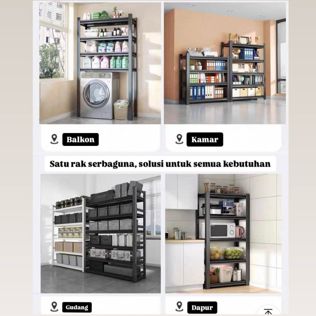 Jual (BATAM) Rak Susun Serbaguna Rak Besi Rak Dapur Serbaguna Rak Susun ...