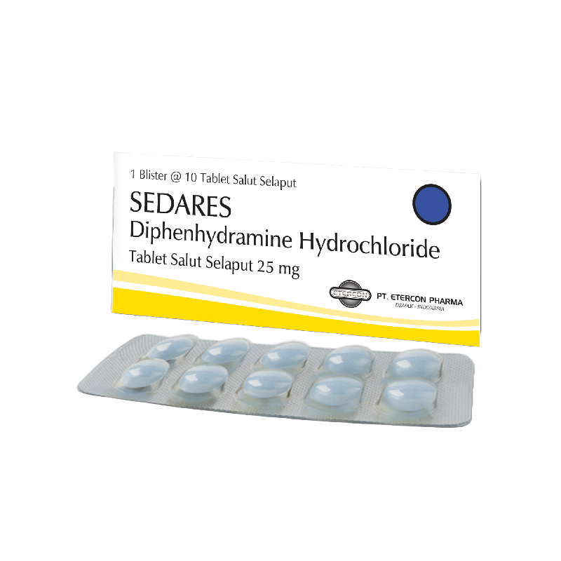 Jual Sedares Strip isi 10 Tablet - Membantu Meringankan Gangguan Sulit ...