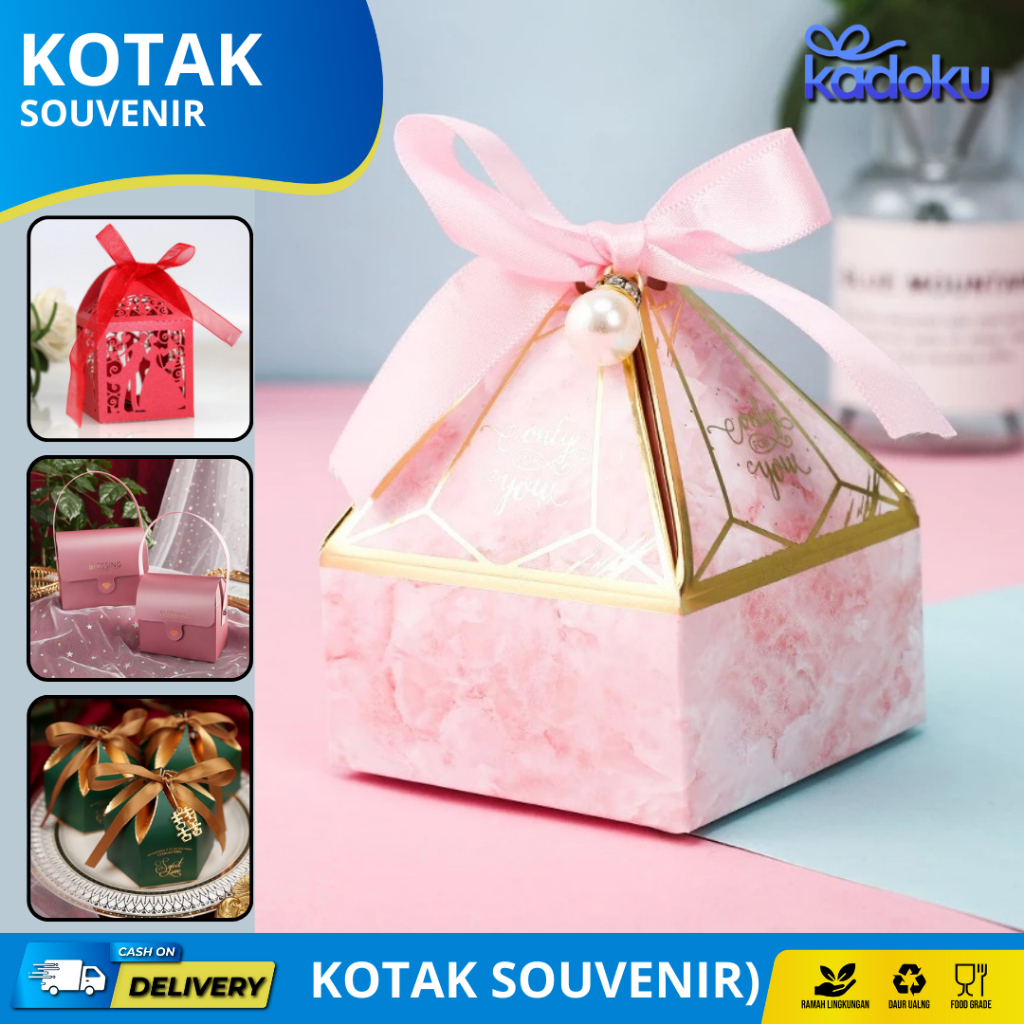 Jual Kotak Souvenir Wedding Sangjit / Kotak Permen Shuang Xi / Candy ...
