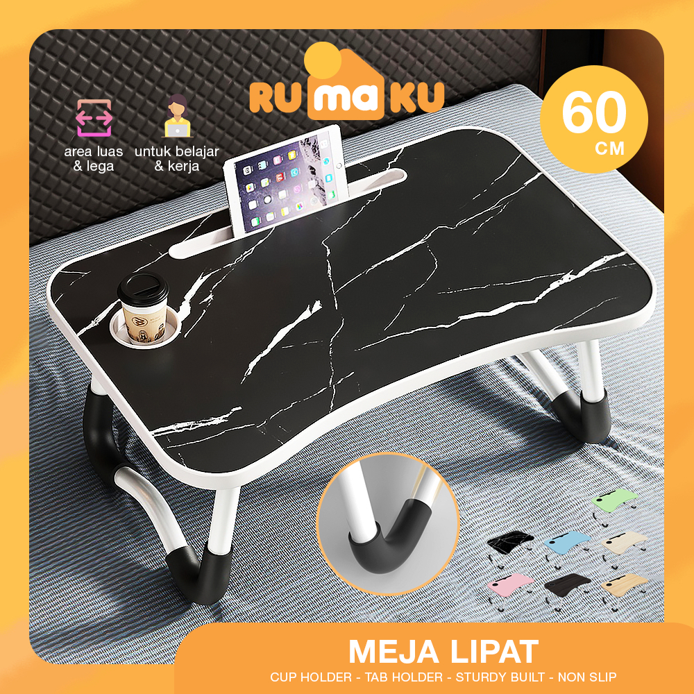 Jual Rumaku Meja Lipat Laptop Portable Jumbo Multifungsi Serbaguna ...
