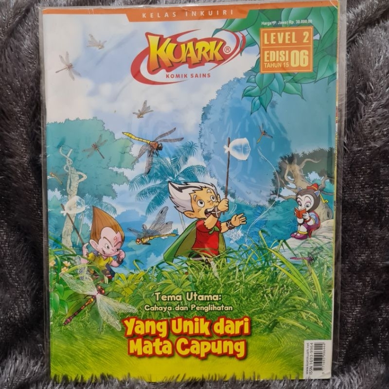 Jual Majalah Kuark Level 2 Edisi 6 Tahun 15 - Yang Unik dari Mata ...
