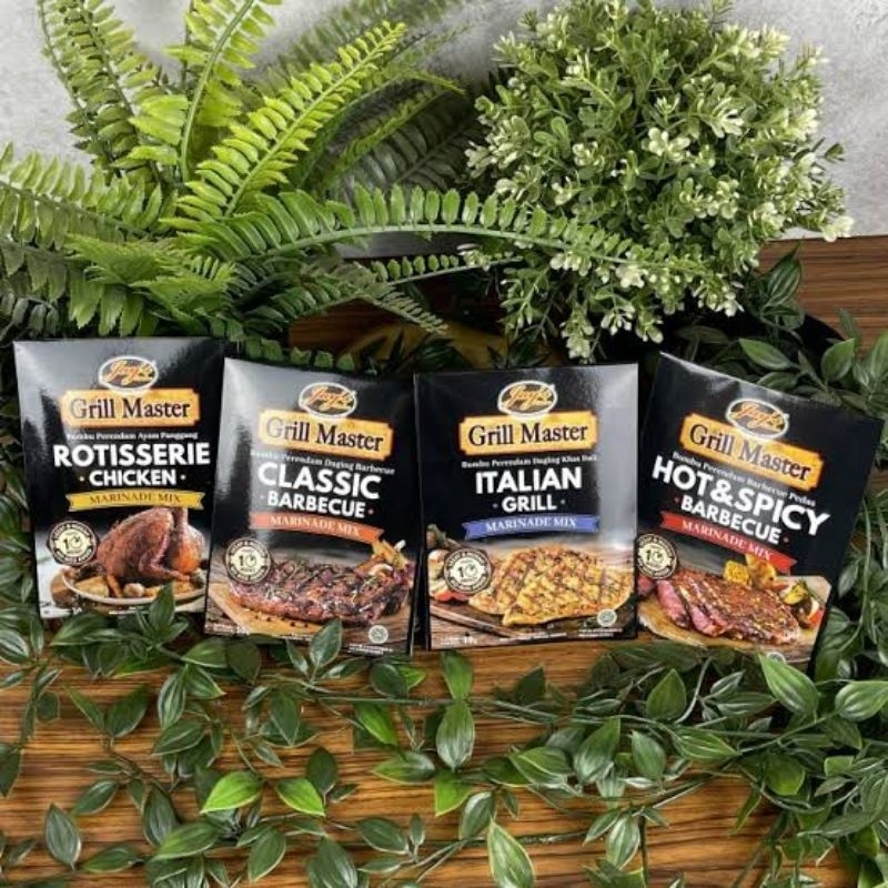 Jual jays grill master marinade mix bumbu perendam daging 30g | Shopee Indonesia