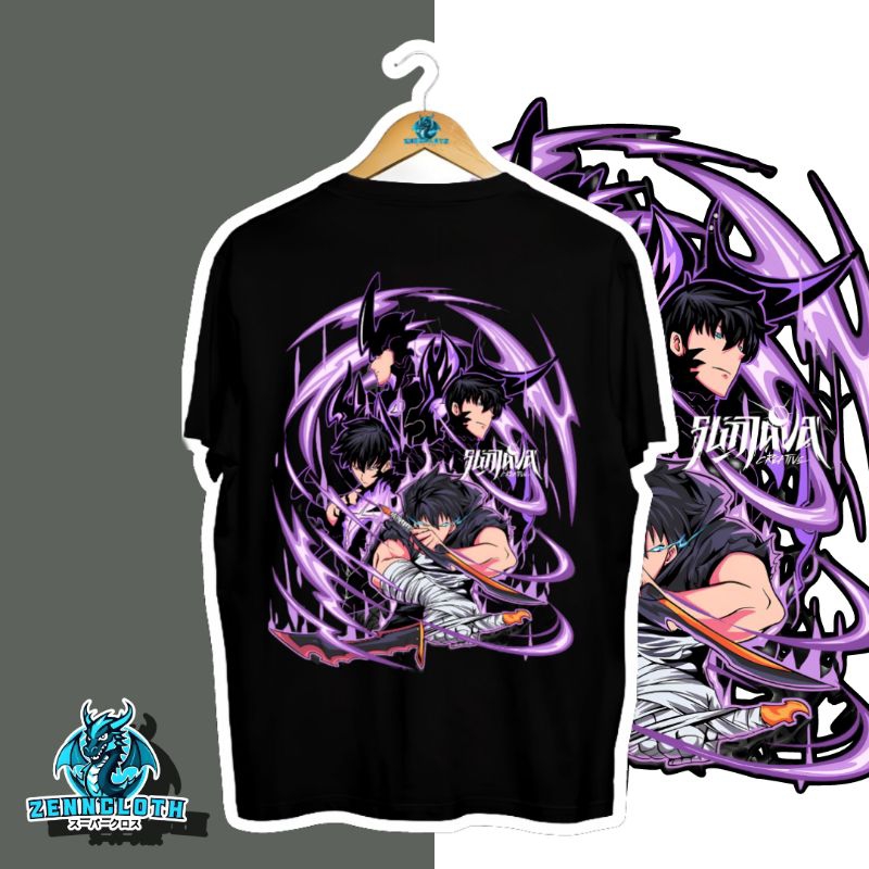 Jual KAOS SABLON SOLO LEVELING TSHIRTS ANIME / SABLON ANIME / KAOS ...