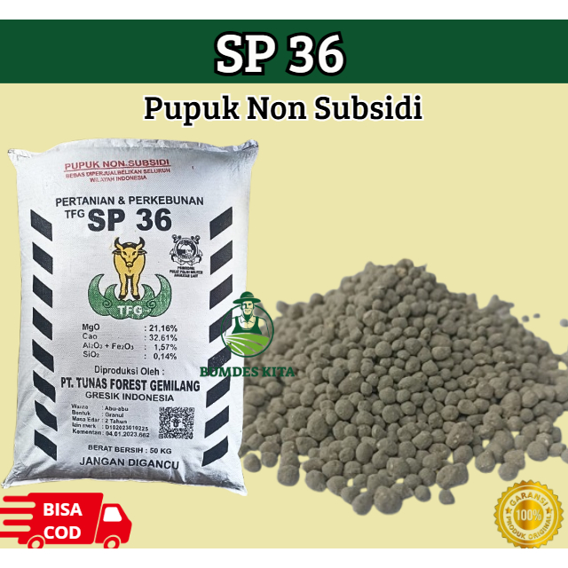 Jual PUPUK SP 36 TFG 1 KG KEMASAN REPACK | Shopee Indonesia