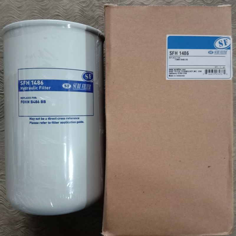 Jual SFH 1486 HYDRAULIC FILTER TS 7610 REPLACES FONN B486 BB SURE ...
