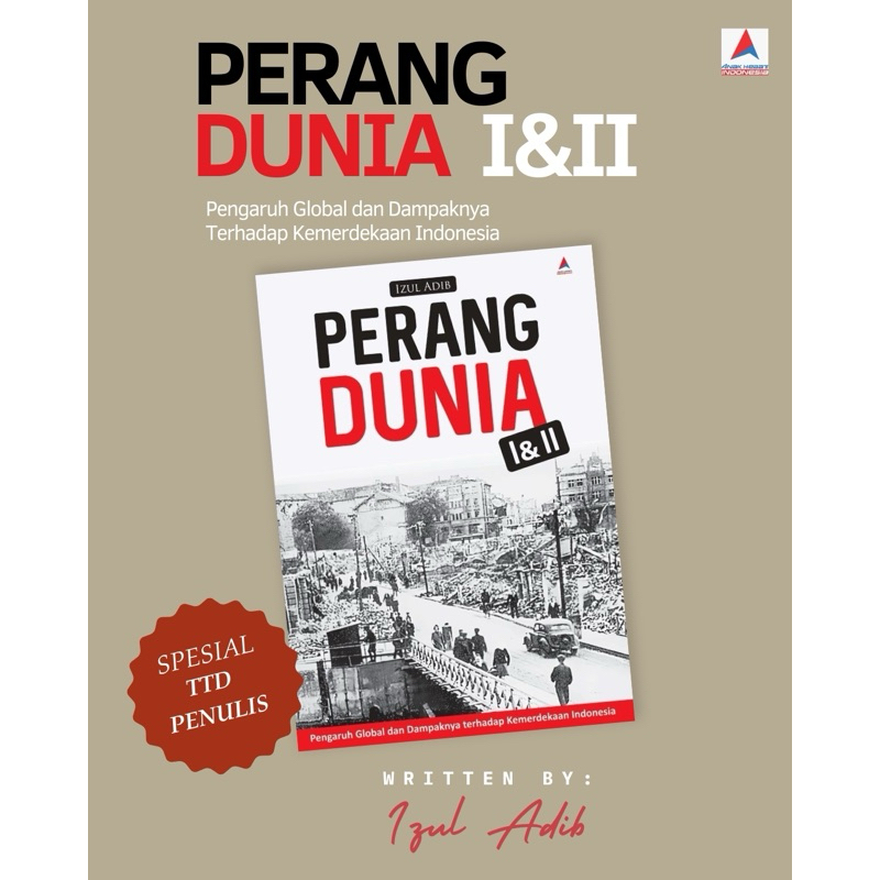 Jual Buku Sejarah “PERANG DUNIA I&II” karya IZUL ADIB spesial bertanda tangan penulis | Shopee ...