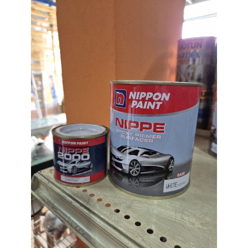 Jual Cat Nippon Paint Nippe 2000 Epoxy Primer Surfacer 2 Komponen Warna ...