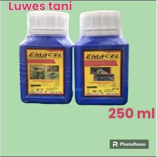 Jual EMACEL 30EC insektisida emamectin 250ml | Shopee Indonesia