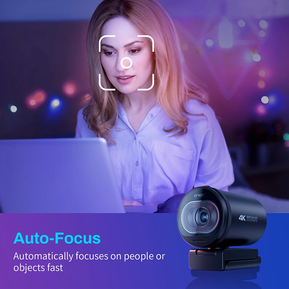 Jual Kamera EMEET S600 Kamera Live Stream Fokus Otomatis dengan ...