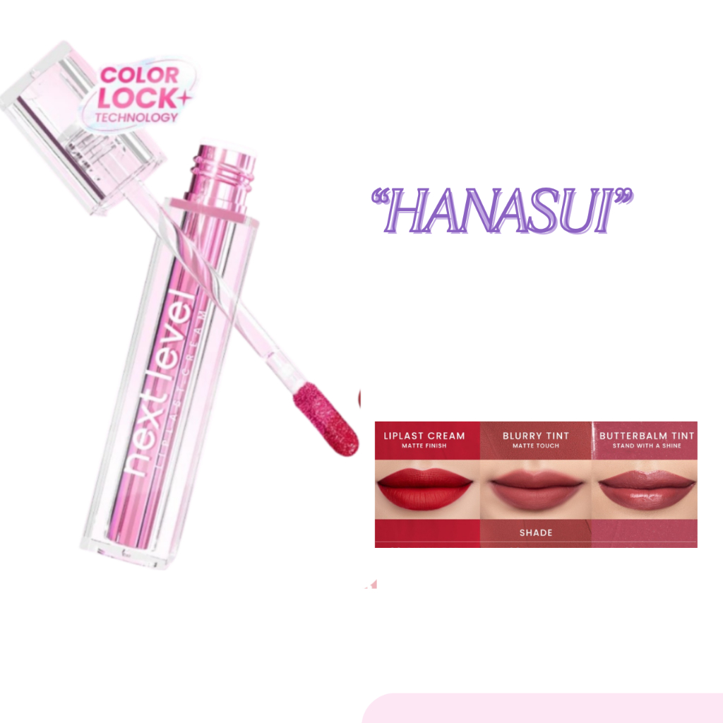 Jual Hanasui Next Level Liplast Cream/Lip Matte | Shopee Indonesia