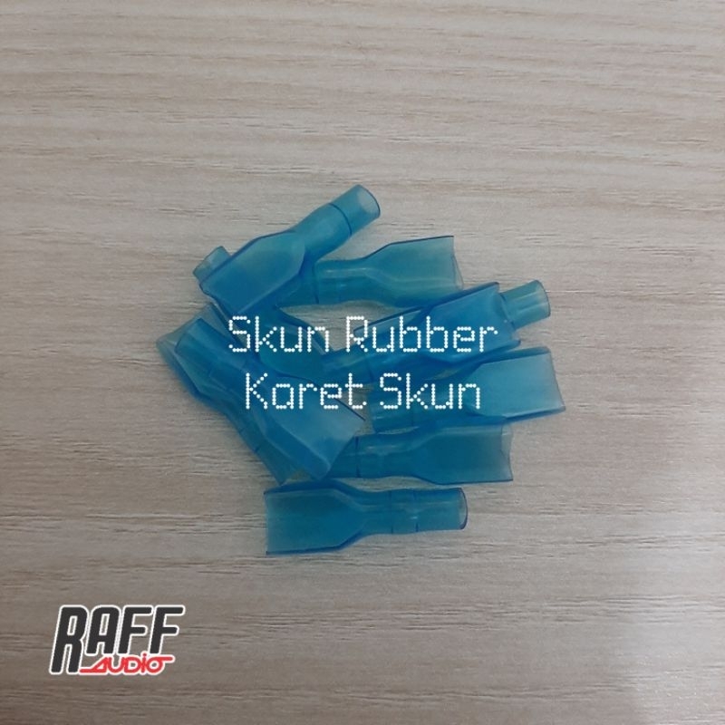 Jual Karet Skun Rubber Boots Skun PCB 6.3mm 10 PCS | Shopee Indonesia