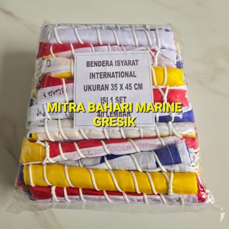 Jual Bendera Isyarat International Kapal / Bendera Semboyan ukuran 35 x ...