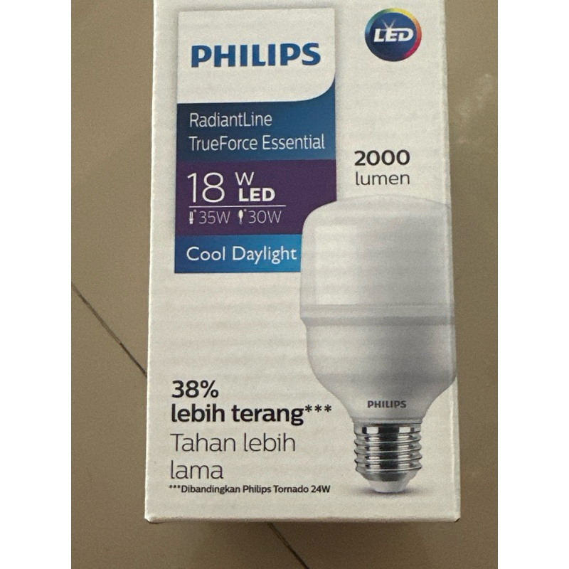 Jual Lampu Led Philips 18watt 18 watt Essential Trueforce led | Shopee Indonesia