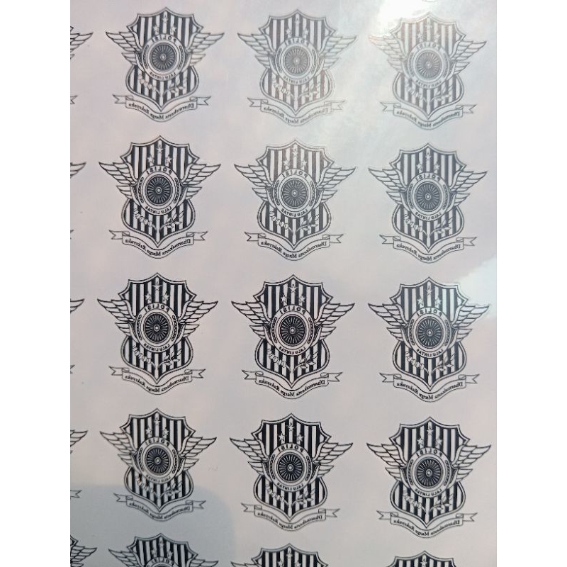 Jual sticker logo Korlantas polri mirror - sudah cutting - harga per ...