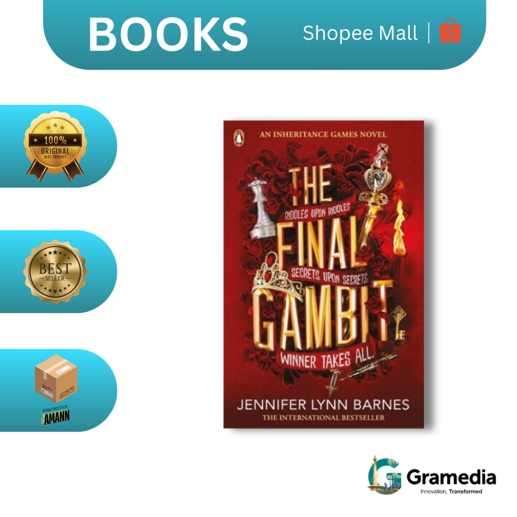 Jual Gramedia MKG - Buku Import - The Final Gambit (The Inheritance ...