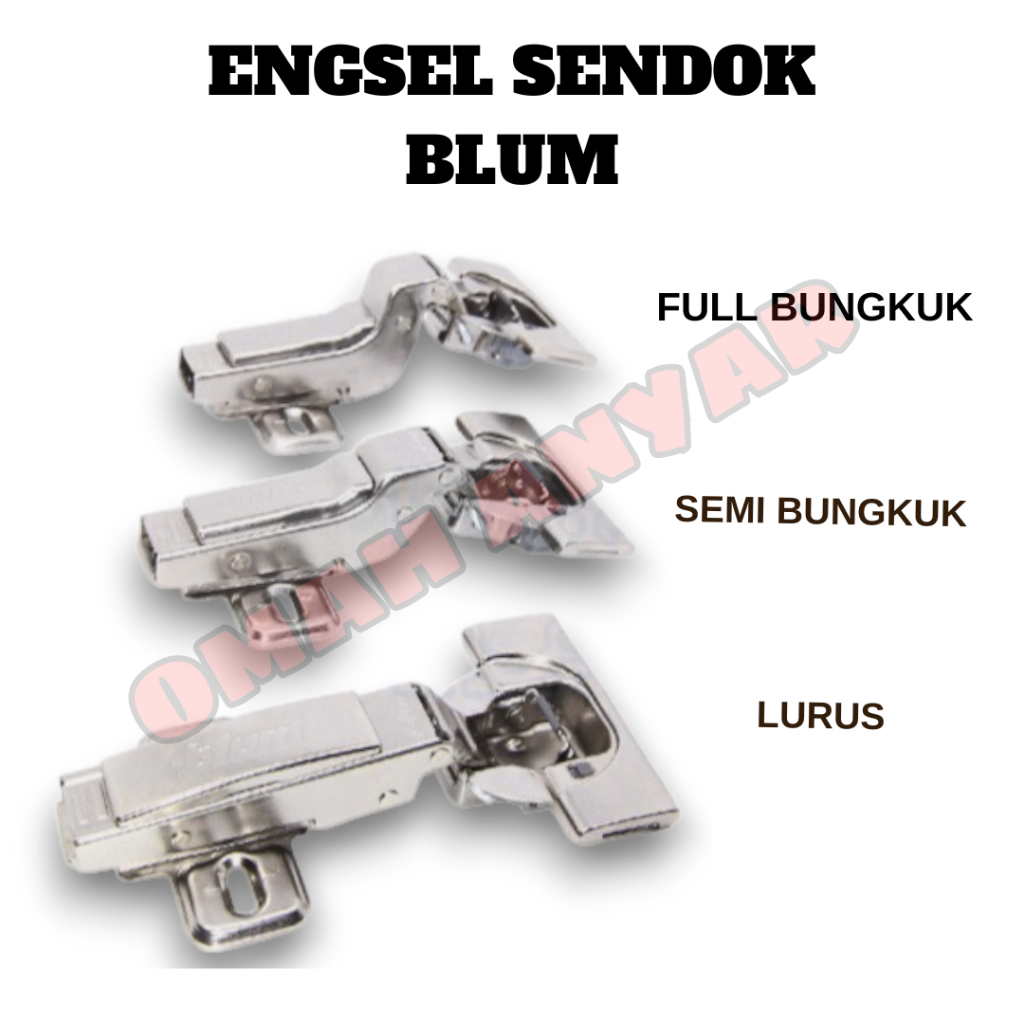 Jual ENGSEL SENDOK BLUM CLIP ON / ENGSEL BLUM | Shopee Indonesia