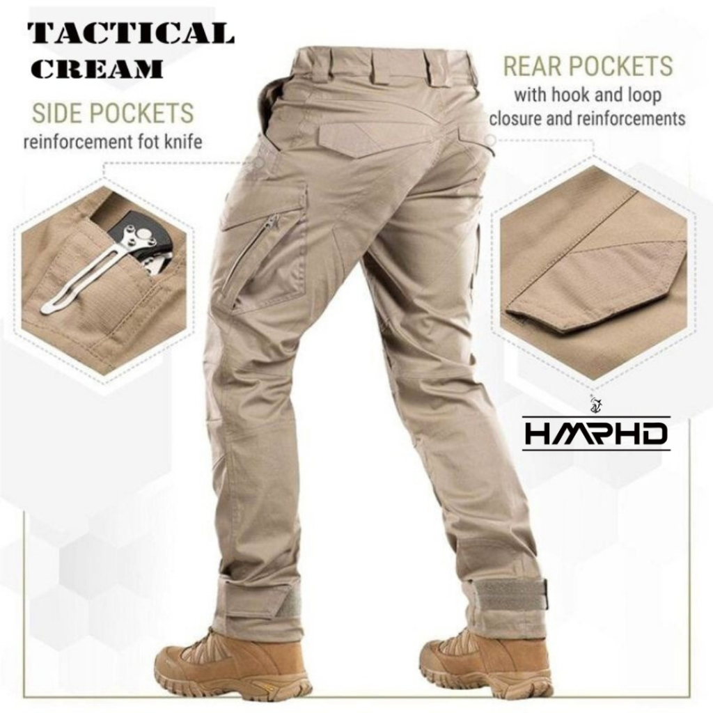 Jual HMRHD - CELANA TACTICAL OUTDOOR CREAM | Shopee Indonesia