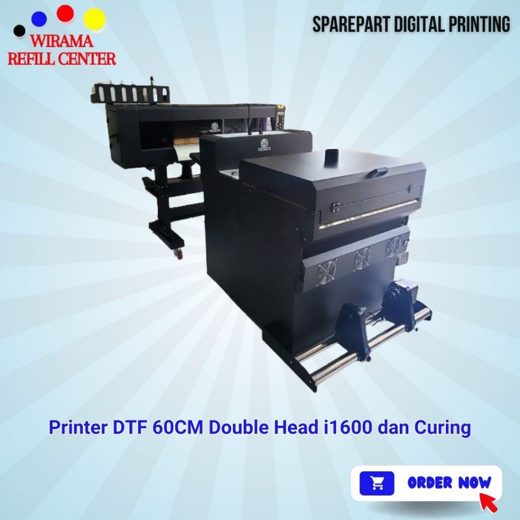 Jual Printer DTF 60CM Double Head i1600 dan Curing | Shopee Indonesia