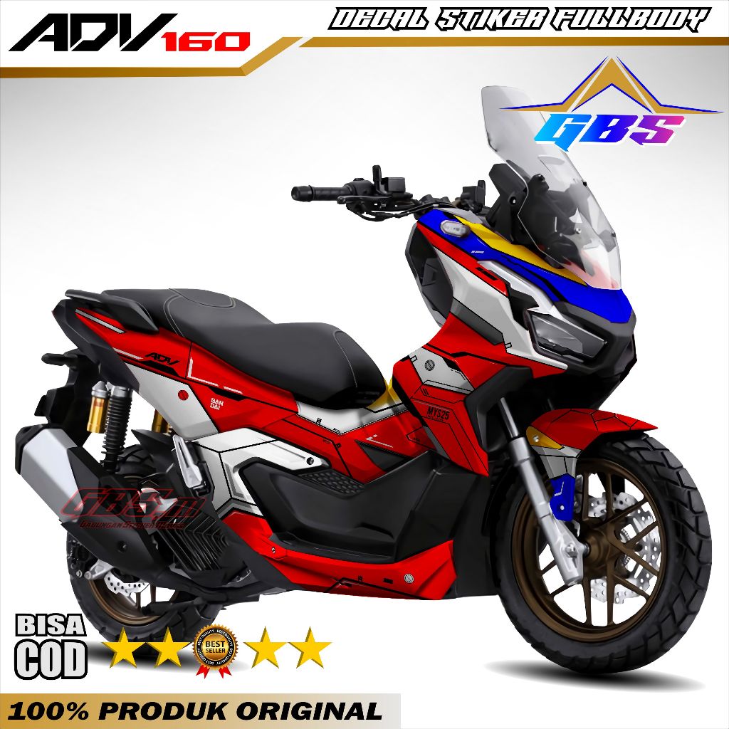 Jual Decal Honda ADV 160 - Stiker Full Blok ADV 160 - Stiker Motor ADV ...