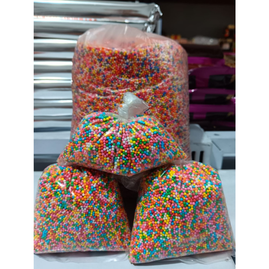 Jual Trimit Sprinkle Gula Topping Cake kemasan (50gr/100gr) | Shopee ...