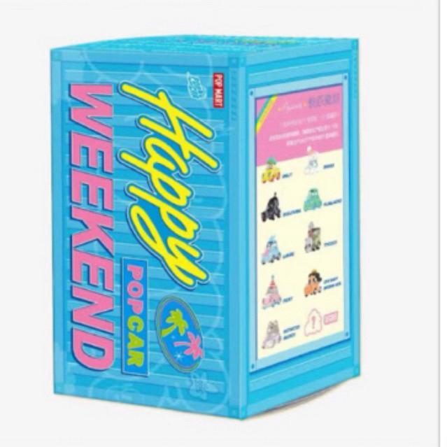 Jual POP MART POPCAR HAPPY WEEKEND SERIES Labubu | Shopee Indonesia