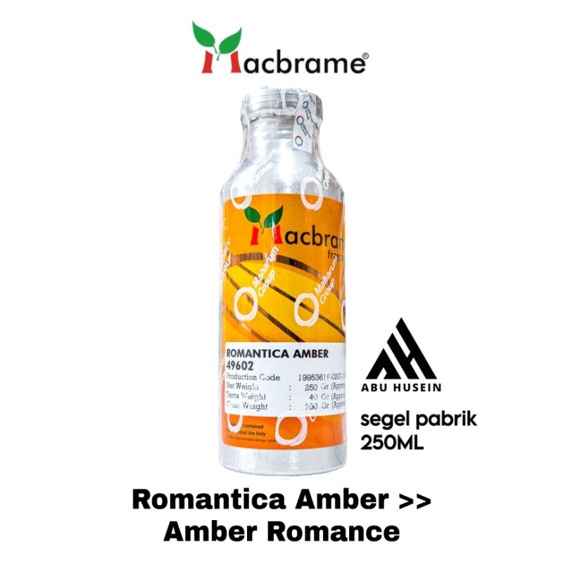 Jual ROMANTICA AMBER // AMBER ROMANCE 250ML SEGEL PABRIK PRODUK ...