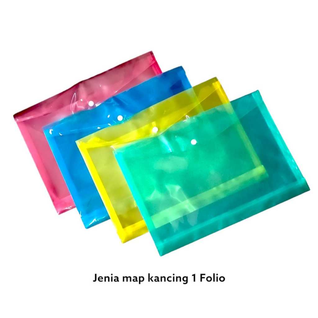 Jual MAP DOKUMEN PLASTIK KANCING TALI FOLIO TRANSPARAN | Shopee Indonesia